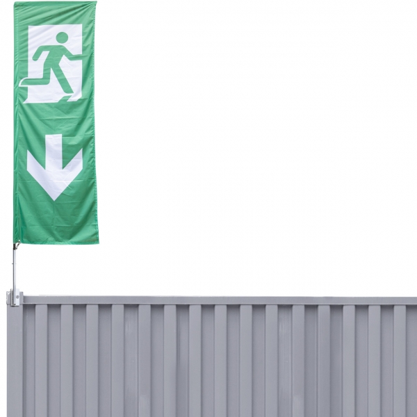 Order Container Flag With Pictogram For Events | allbuyone